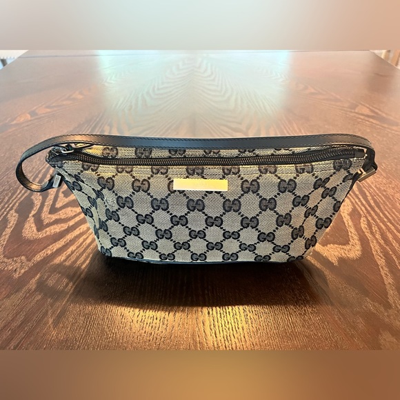 Gucci | Bags | Vintage Gucci Monogram Canvas Small Pochette | Poshmark